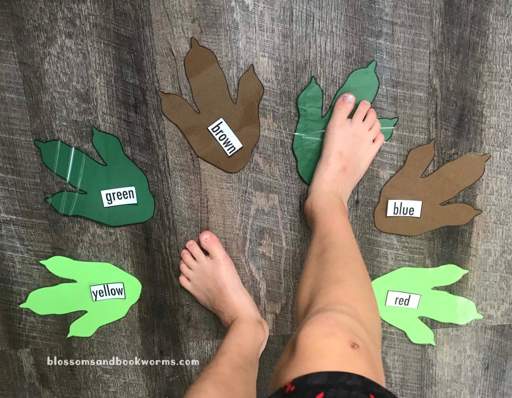 Sight Word Dinosaur Stomp – Blossoms and Bookworms