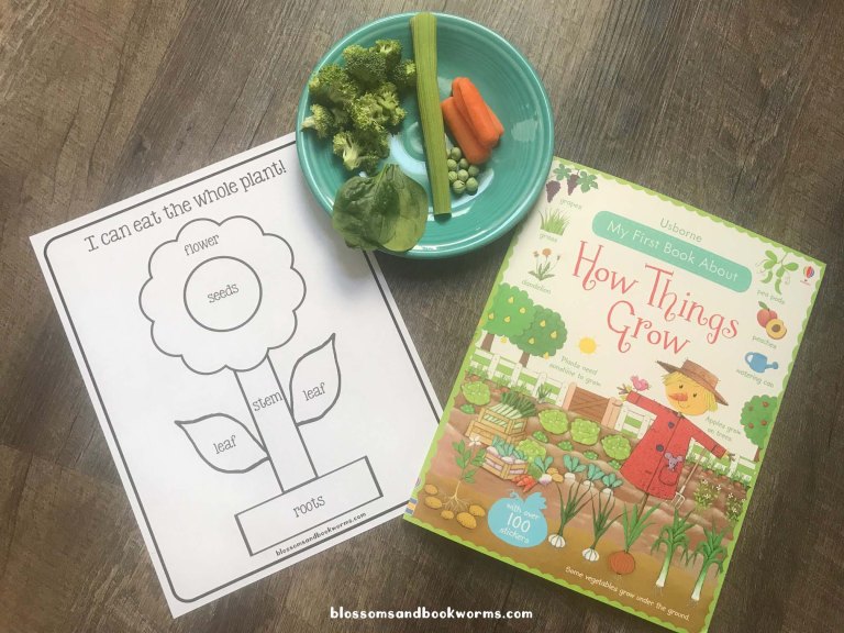 I can eat the whole plant! – Blossoms and Bookworms